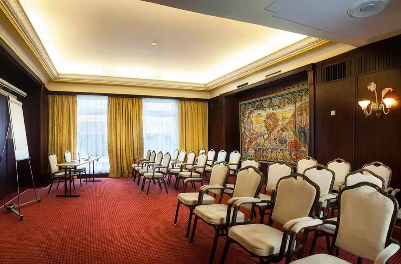 Opulent Soviet-Era Chamber for High-End Conferences and Meetings